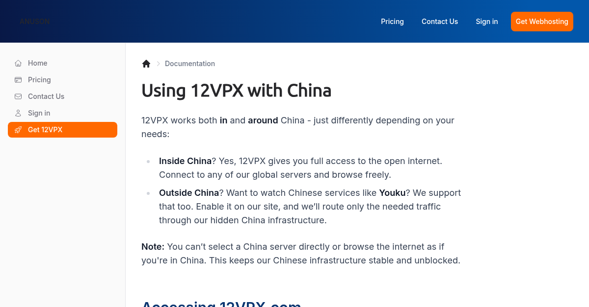 Using 12VPX with China - 12VPX
